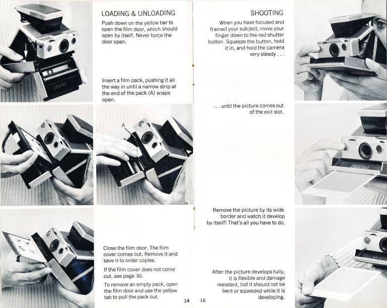 Polaroid SX-70 User Manual | Shoot Film